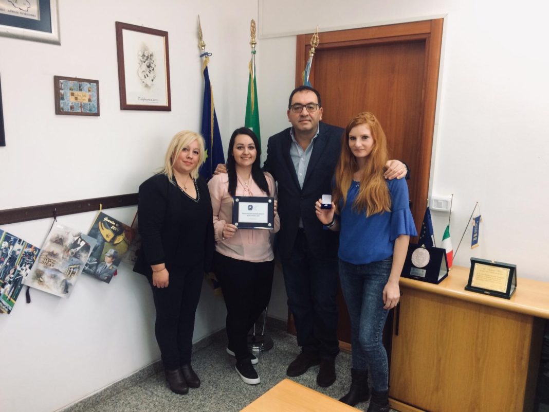 Giovani campioni apriliani: il Sindaco riceve Beatrice Marinangeli e ...